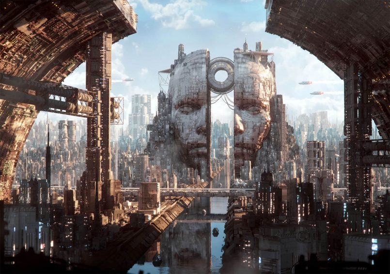 Dystopian Dreams: Digital Art by Annibale Siconolfi | Daily design ...