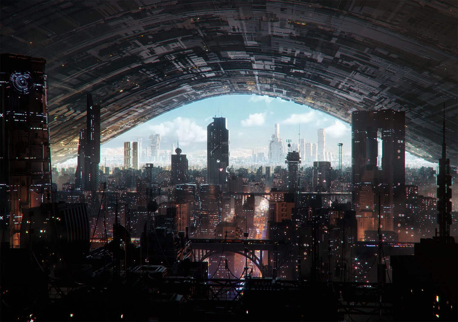 Dystopian Dreams: Digital Art by Annibale Siconolfi | Daily design ...
