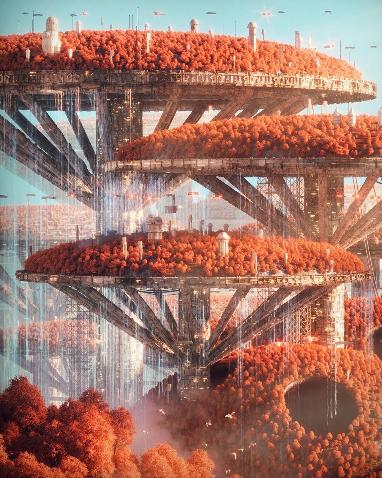 Dystopian Dreams: Digital Art by Annibale Siconolfi | Daily design ...