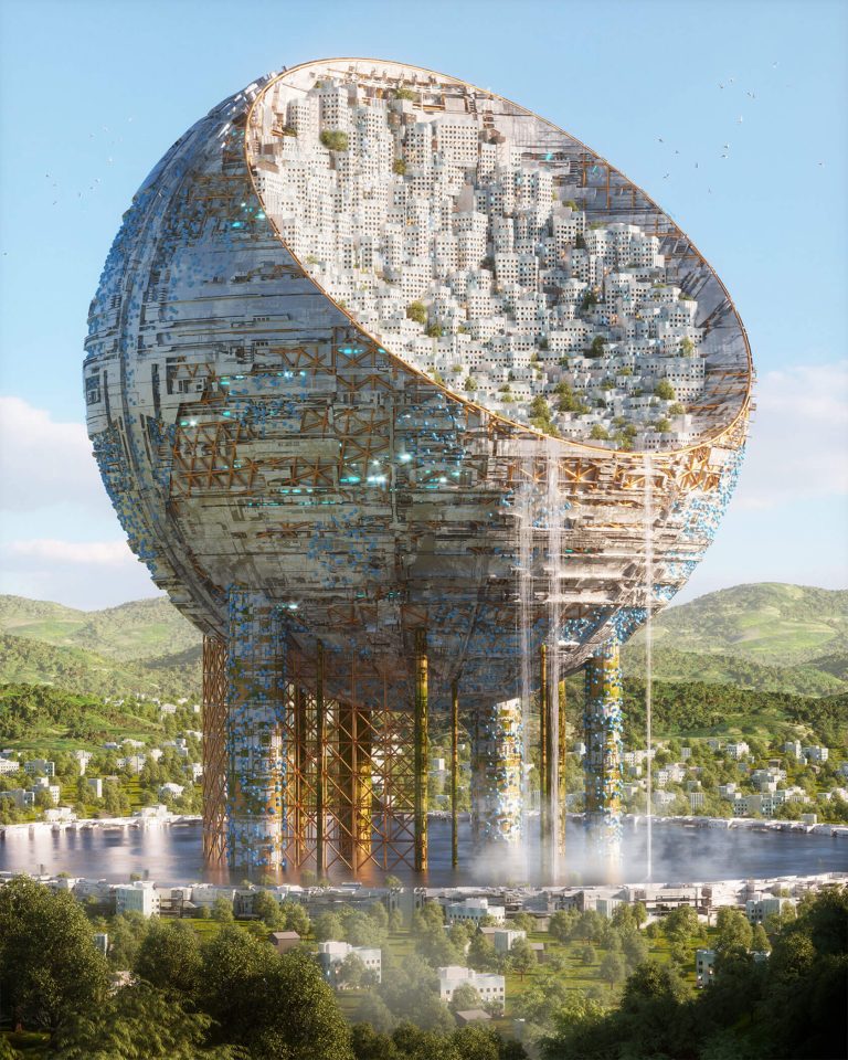 Dystopian Dreams: Digital Art by Annibale Siconolfi | Daily design ...