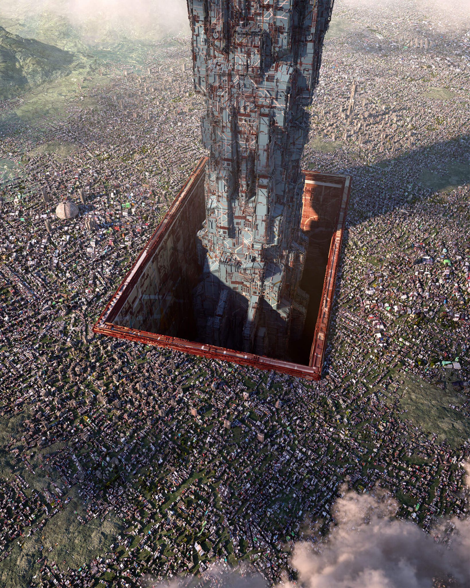 Dystopian Dreams: Digital Art by Annibale Siconolfi | Daily design ...