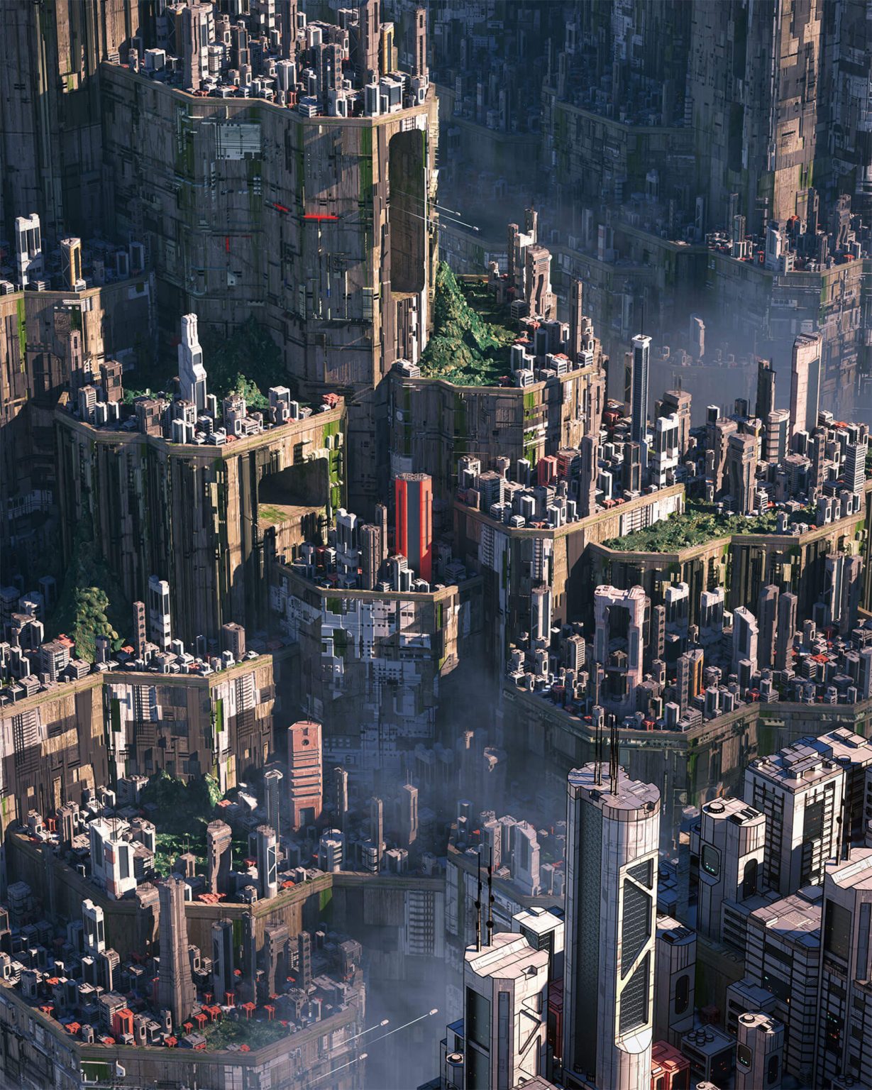 Dystopian Dreams: Digital Art by Annibale Siconolfi | Daily design ...