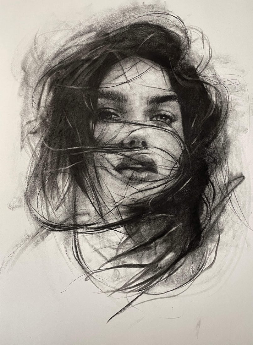 Expressive Portrait Drawings by Mad Charcoal | Daily design inspiration ...