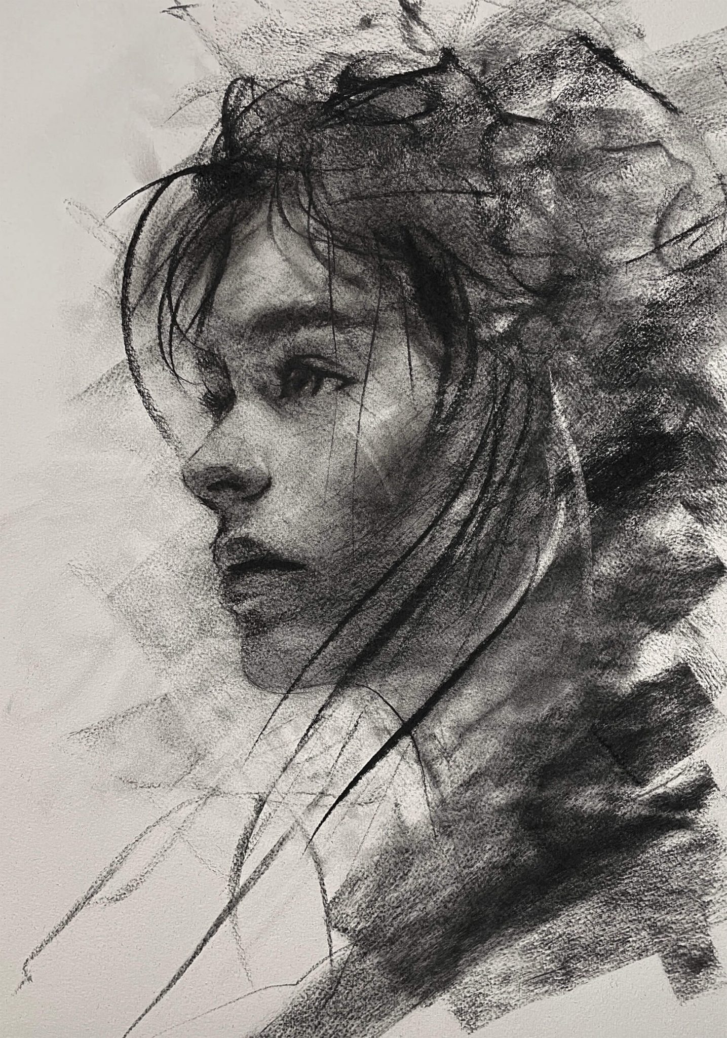 Expressive Portrait Drawings by Mad Charcoal | Daily design inspiration ...