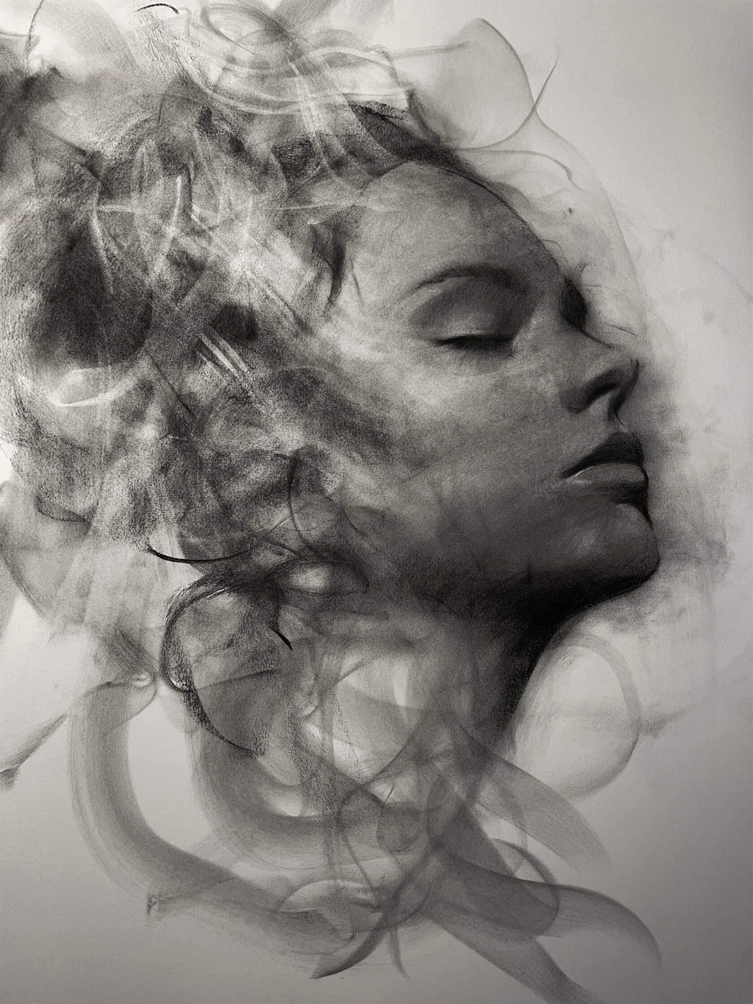 Expressive Portrait Drawings by Mad Charcoal | Daily design inspiration ...