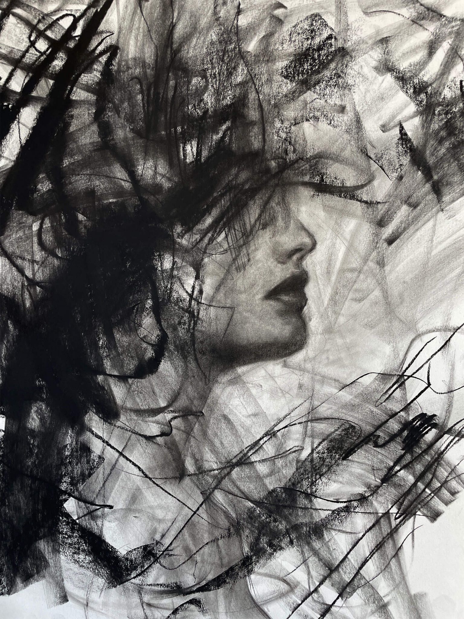 Expressive Portrait Drawings by Mad Charcoal | Daily design inspiration ...
