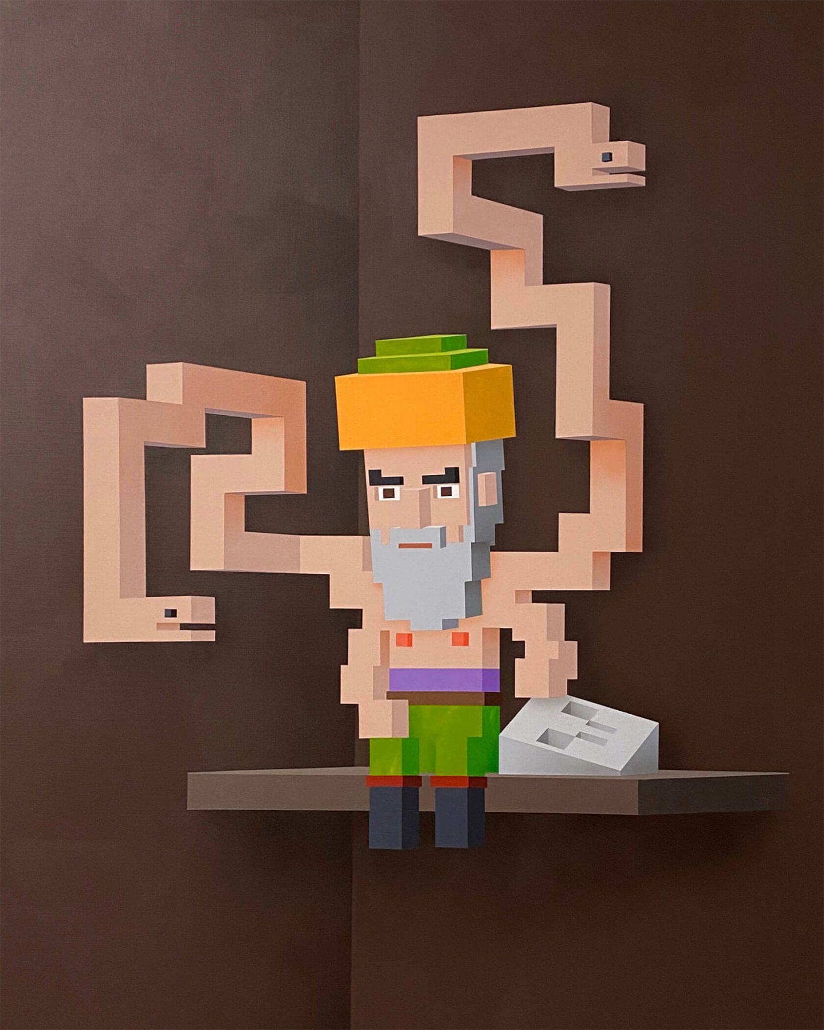 Block by Block: Paintings by Sepand Danesh | Daily design inspiration for creatives ...