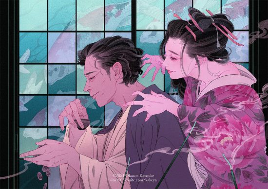 Japanese Tales: Illustrations by Kensuke Okazoe | Daily design ...