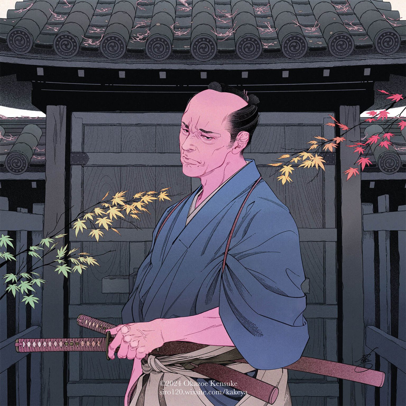 Japanese Tales: Illustrations by Kensuke Okazoe | Daily design ...