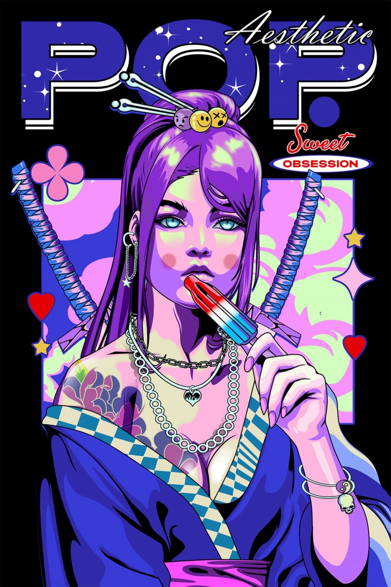 Neon Pop: Bold Illustrations by Dale Lendl | Daily design inspiration ...