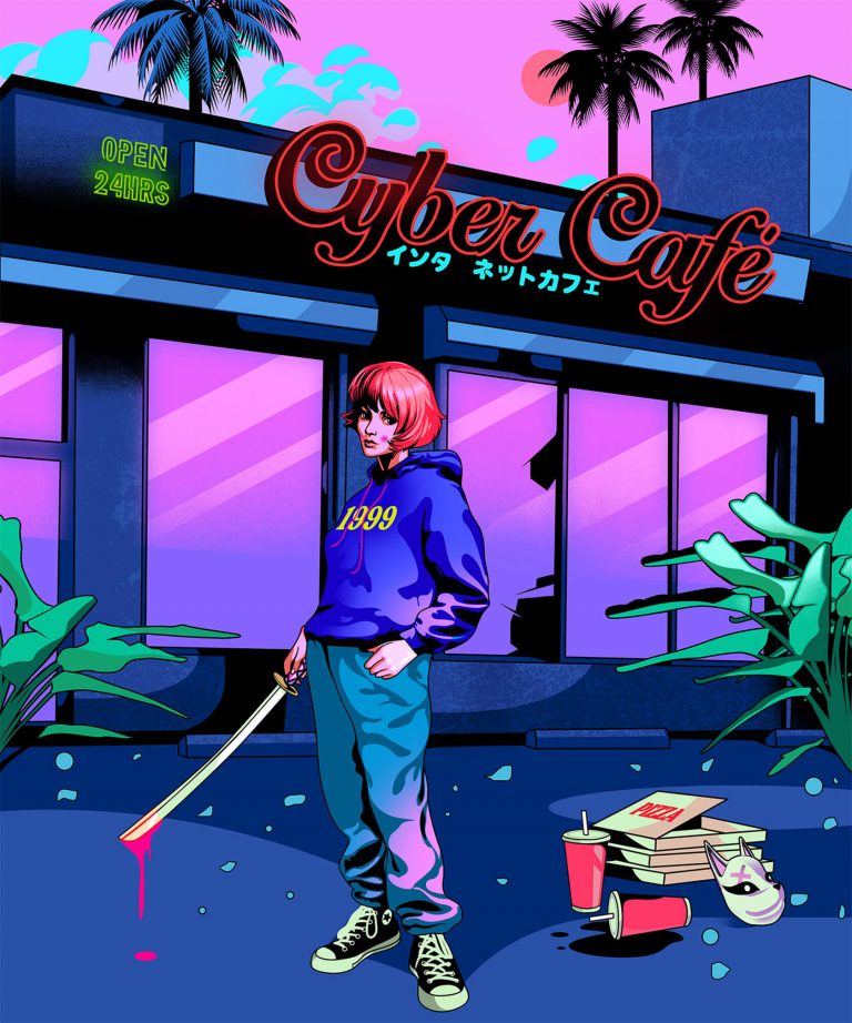 Neon Pop: Bold Illustrations by Dale Lendl | Daily design inspiration ...