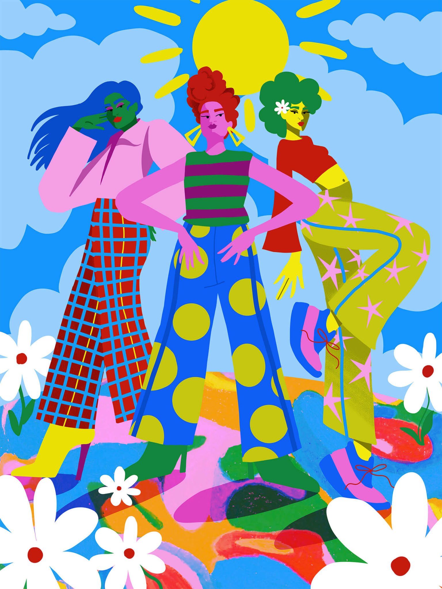 Colorful Lifestyle Illustrations by Danii Pollehn | Daily design ...