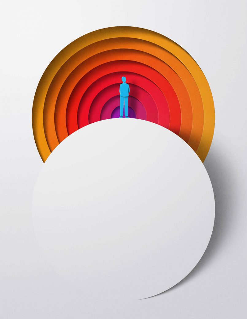 Multilayered Editorial Illustrations by Eiko Ojala | Daily design inspiration for creatives ...