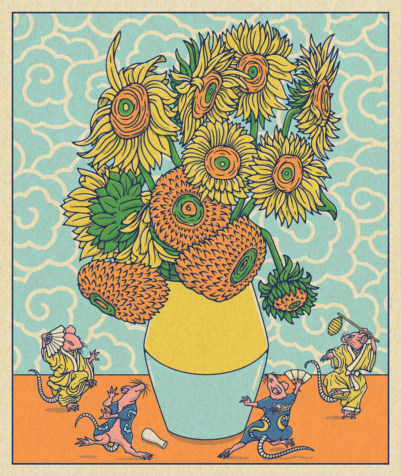 East Meets West: Illustrations by Ryan Ragnini | Daily design inspiration for creatives ...