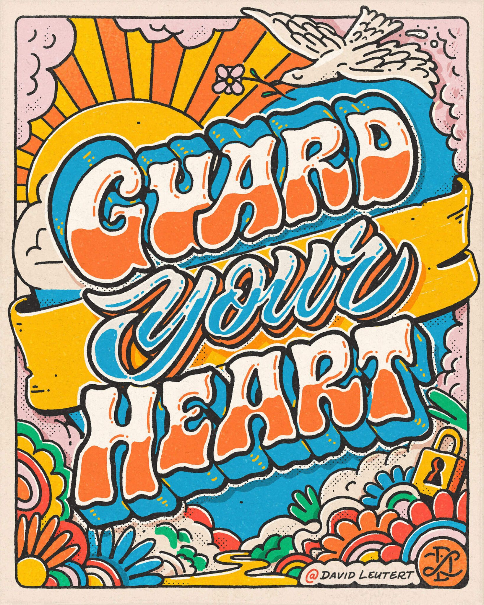 More Than Words: Lettering Creations by David Leutert | Daily design ...