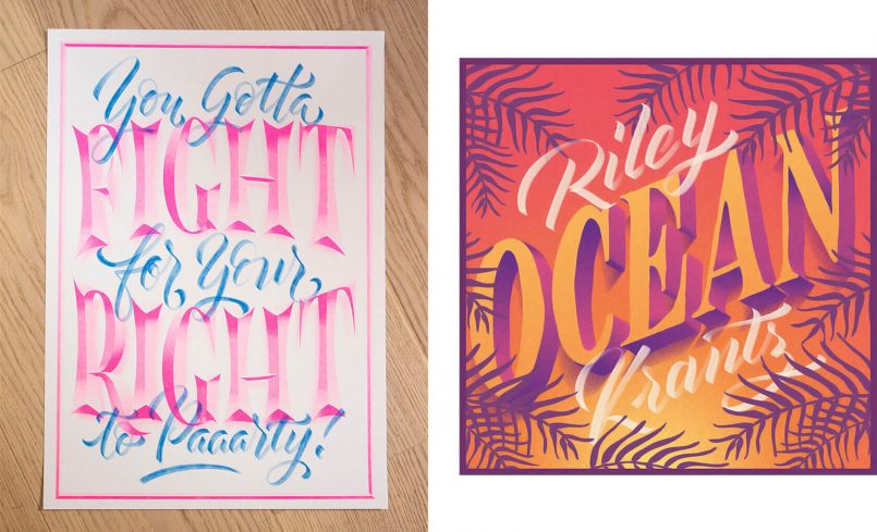 Amazing Lettering Creations by Grégoire Cheynier | Daily design ...