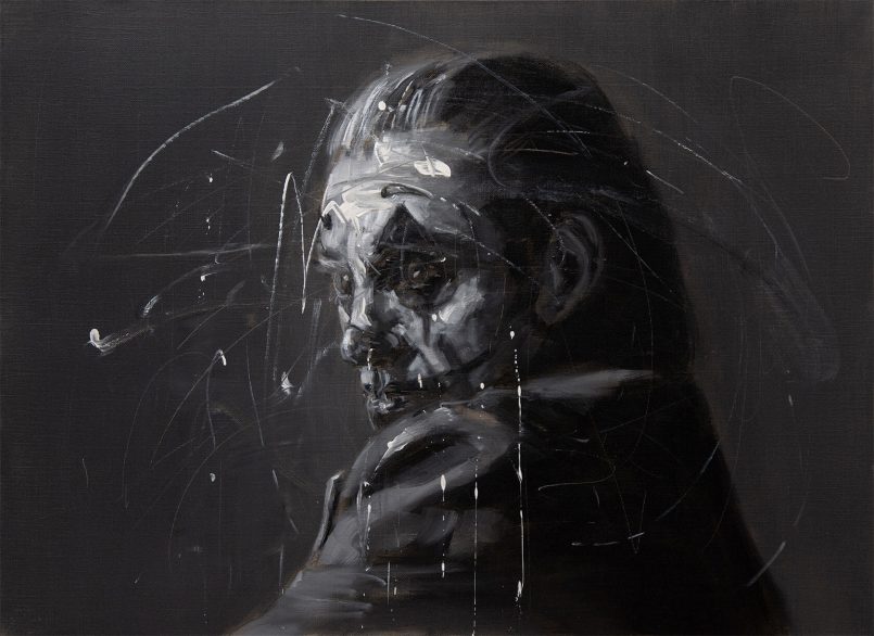 Distorted Figures: Paintings by Kim Byungkwan | Daily design ...