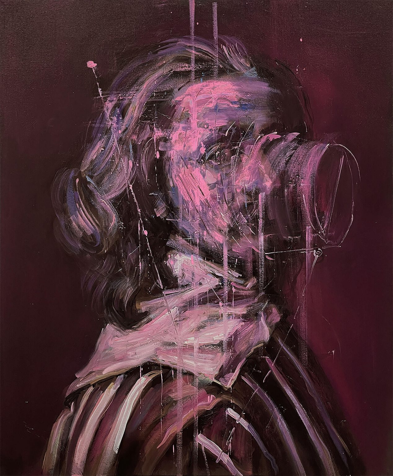 Distorted Figures: Paintings by Kim Byungkwan | Daily design ...