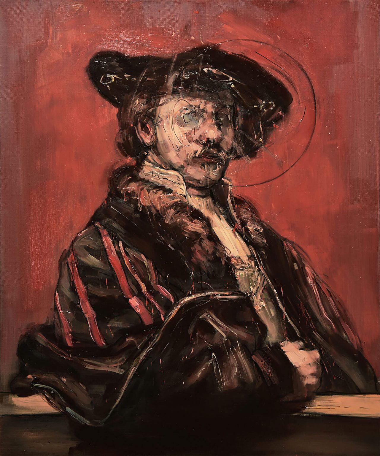 Distorted Figures: Paintings by Kim Byungkwan | Daily design ...