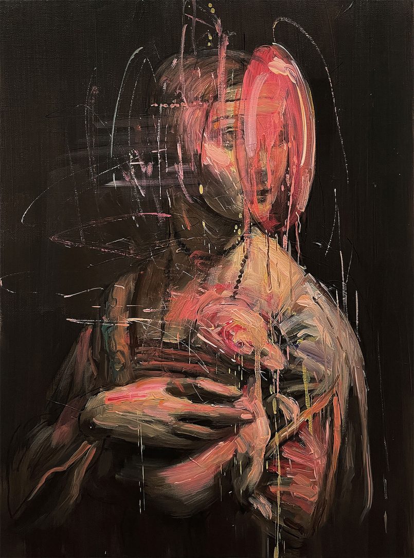 Distorted Figures: Paintings by Kim Byungkwan | Daily design ...