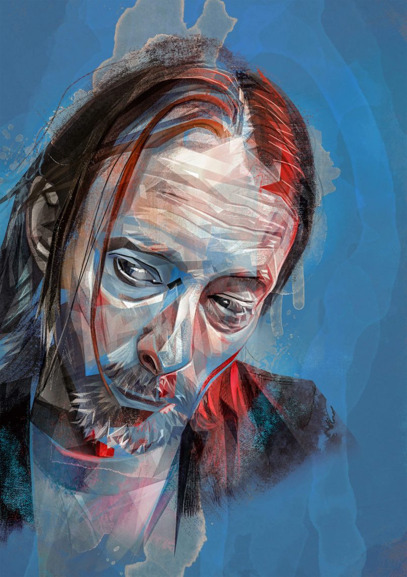 Dynamic Illustrated Portraits by Galya Gubchenko | Daily design ...