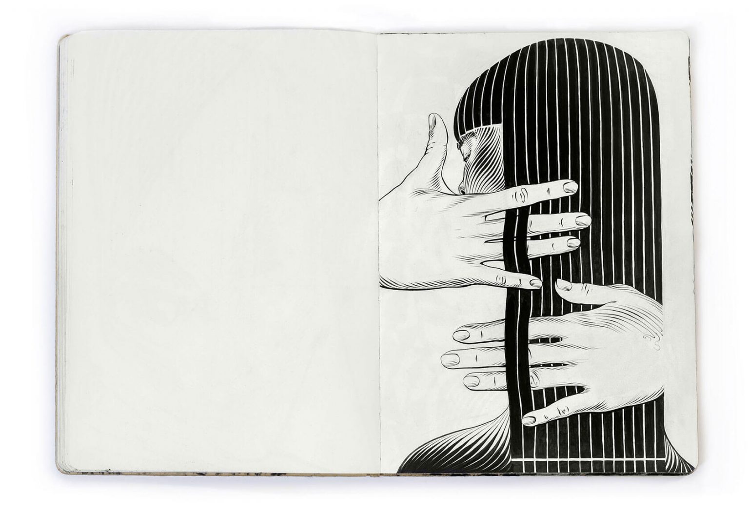 Faces & Figures: Incredible Sketches by Paweł Ponichtera | Daily design ...