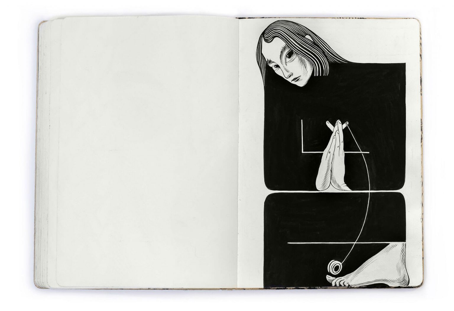Faces & Figures: Incredible Sketches by Paweł Ponichtera | Daily design ...