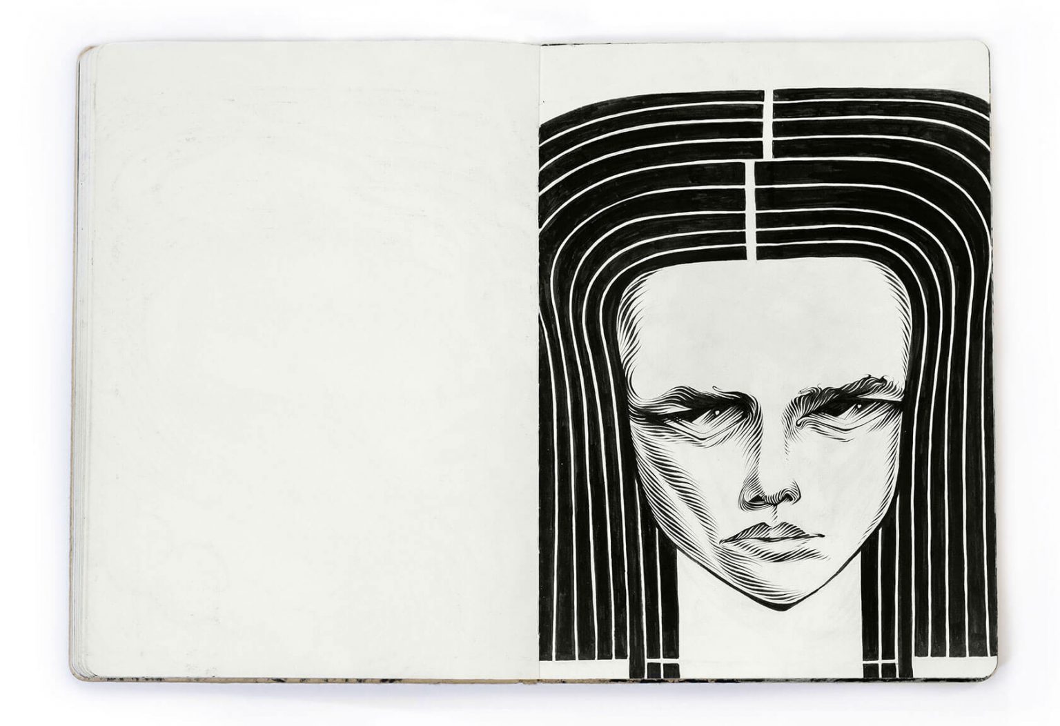 Faces & Figures: Incredible Sketches by Paweł Ponichtera | Daily design ...