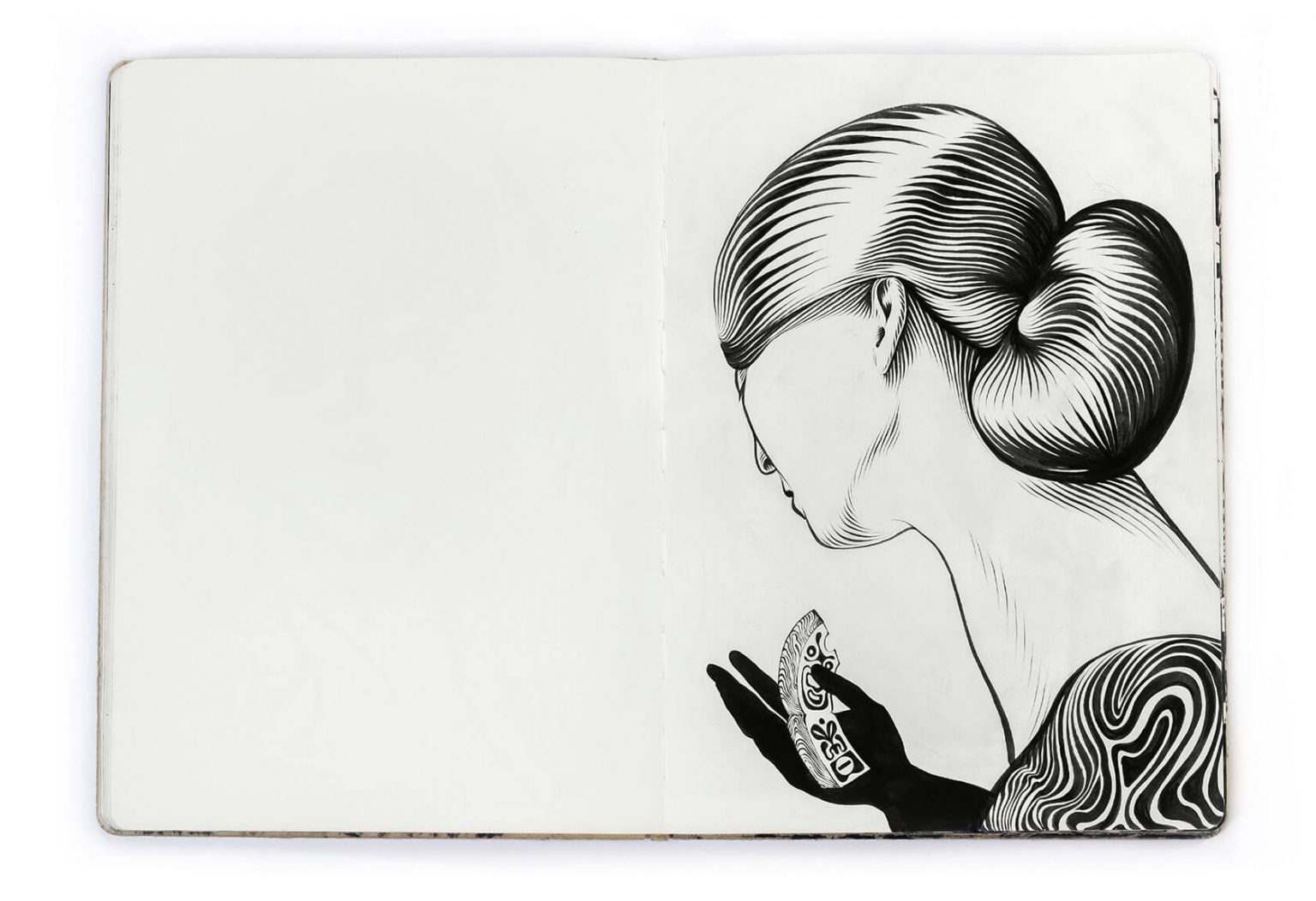 Faces & Figures: Incredible Sketches by Paweł Ponichtera | Daily design ...