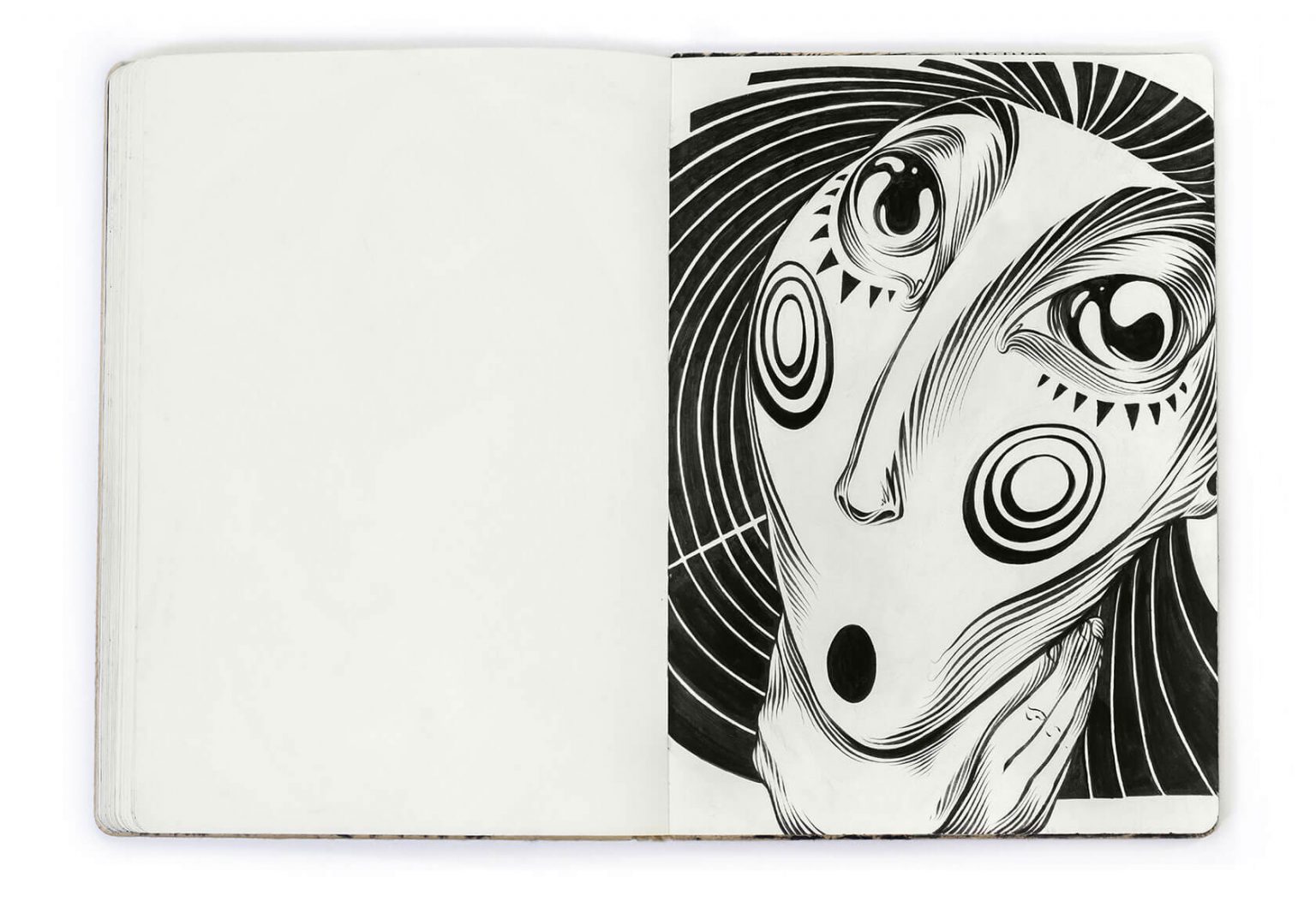 Faces & Figures: Incredible Sketches by Paweł Ponichtera | Daily design ...