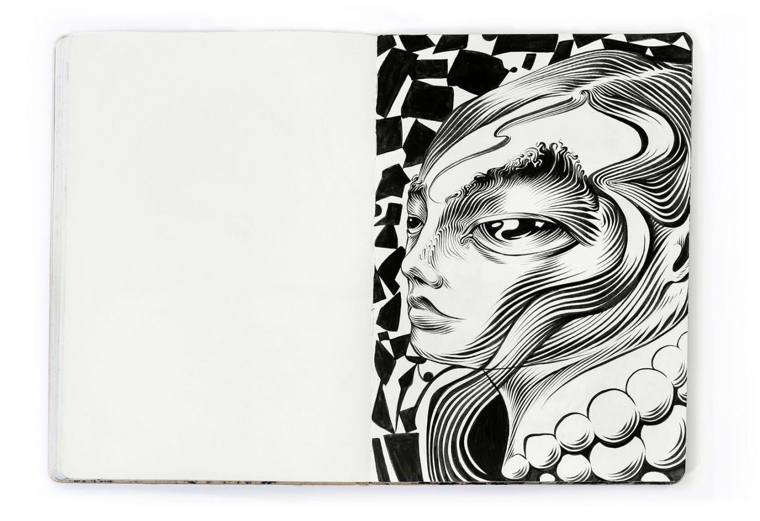 Faces & Figures: Incredible Sketches by Paweł Ponichtera | Daily design ...
