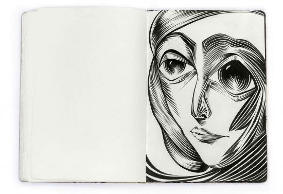 Faces & Figures: Incredible Sketches by Paweł Ponichtera | Daily design ...