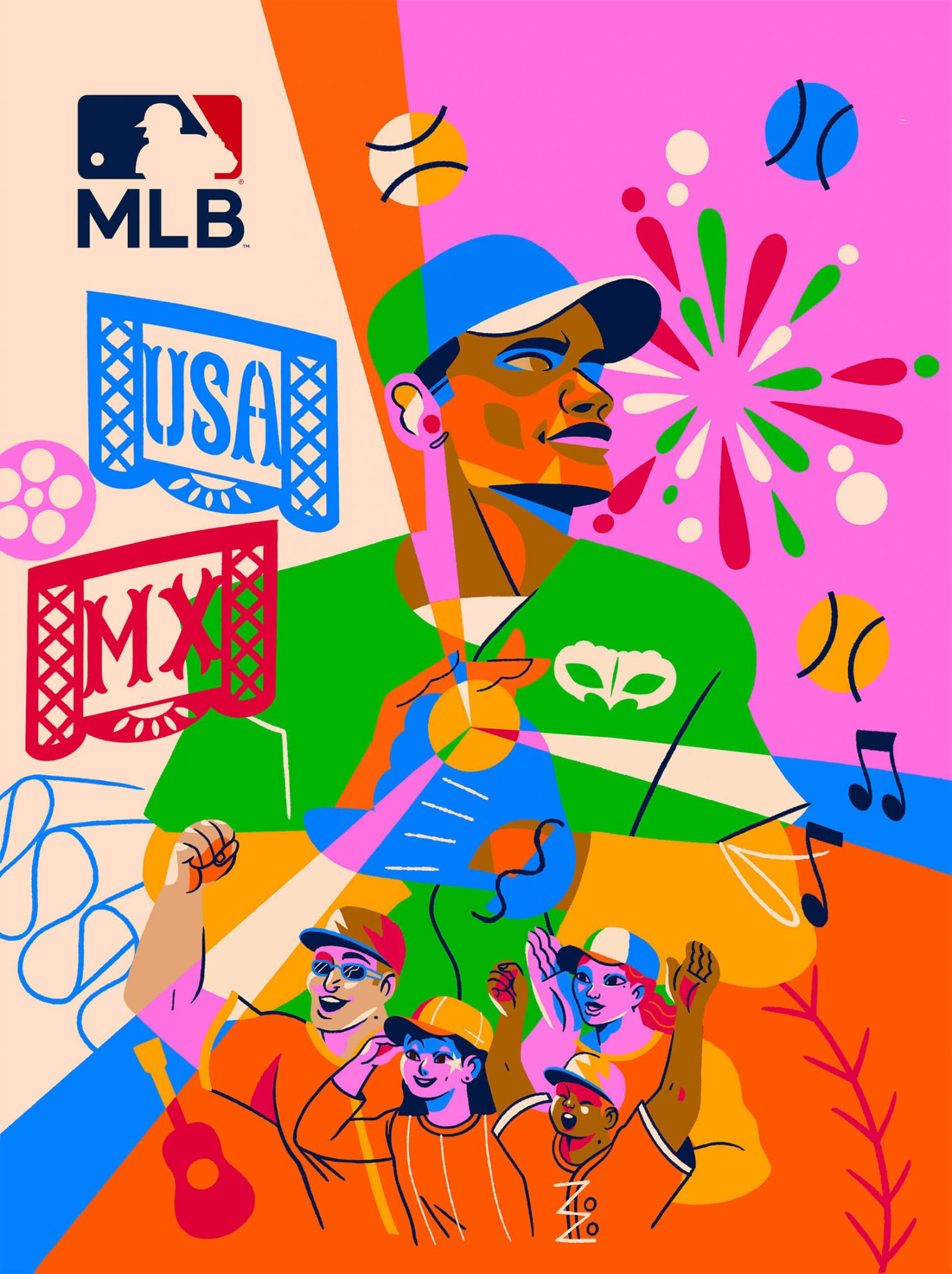 Explosions of Color: Vibrant Illustrations by Totoi Semerena | Daily design inspiration for ...