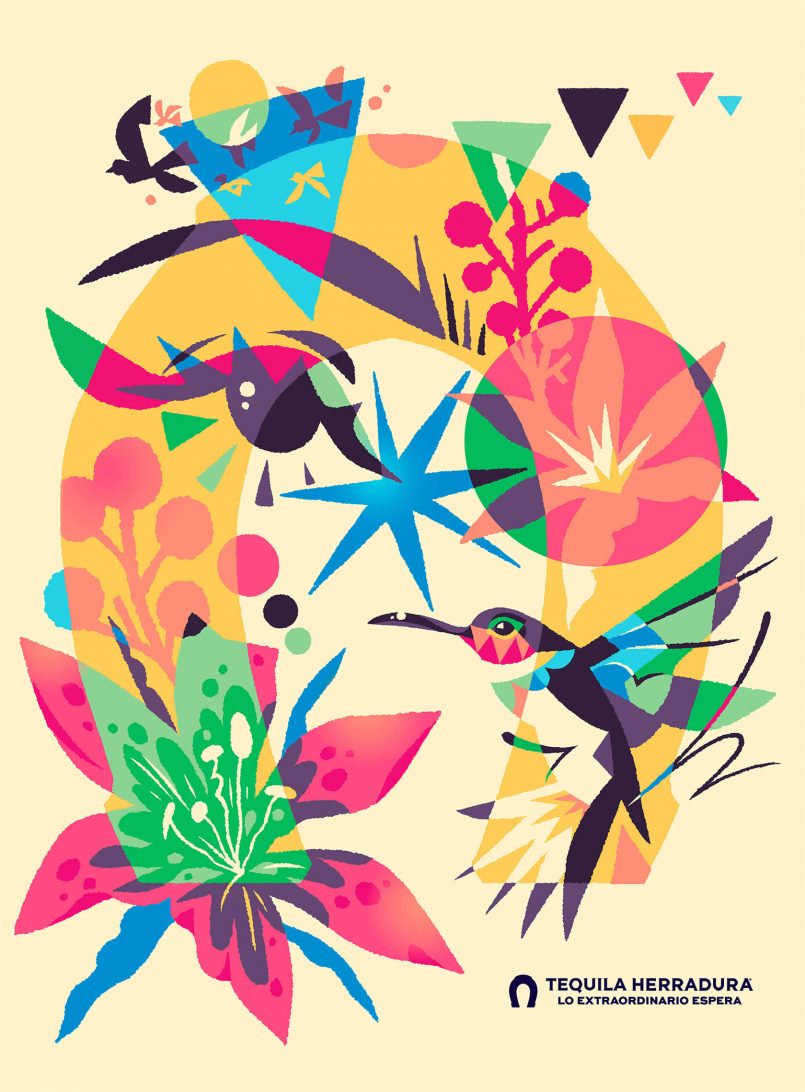Explosions of Color: Vibrant Illustrations by Totoi Semerena | Daily design inspiration for ...