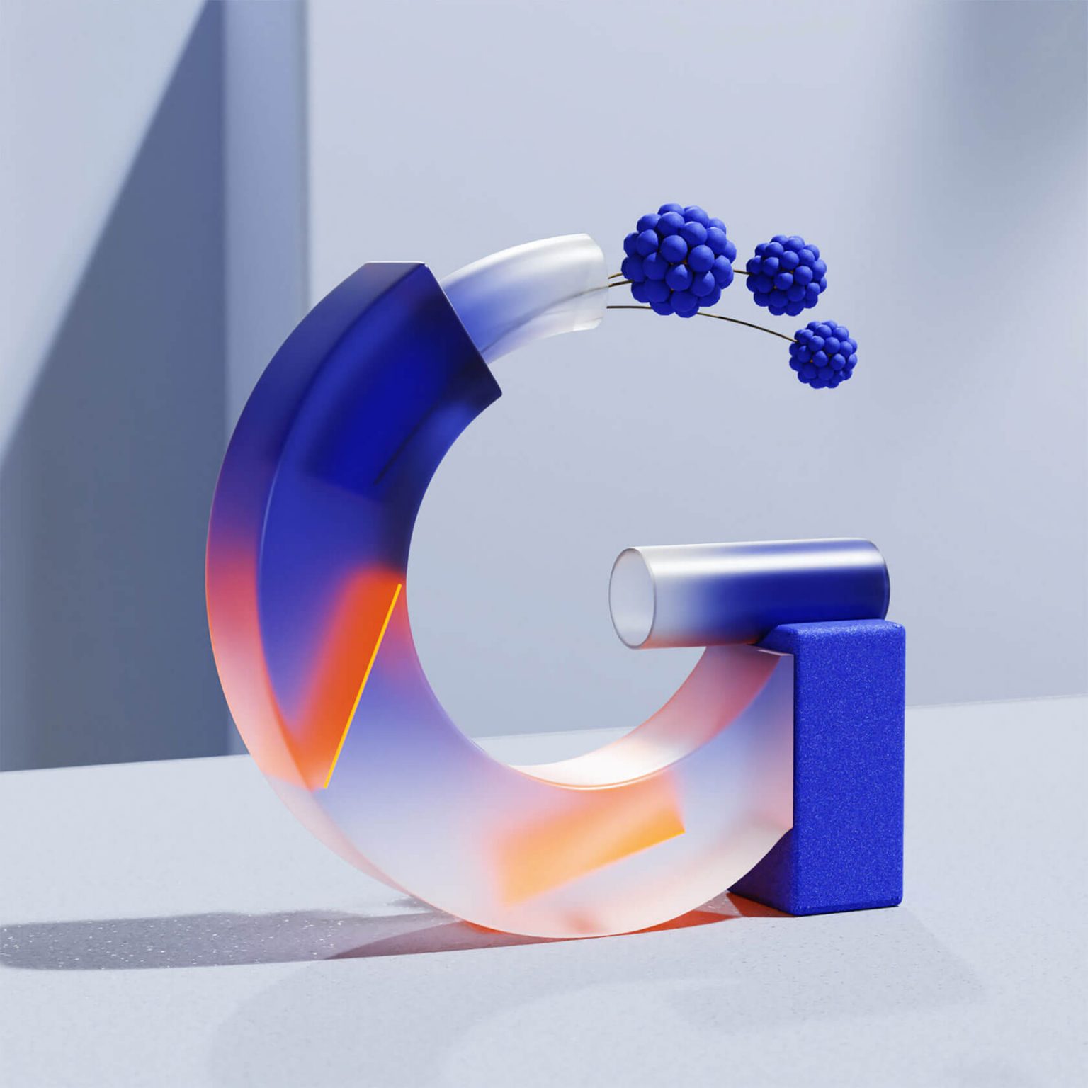 3D Typographic Compositions by Get it Studio | Daily design inspiration ...