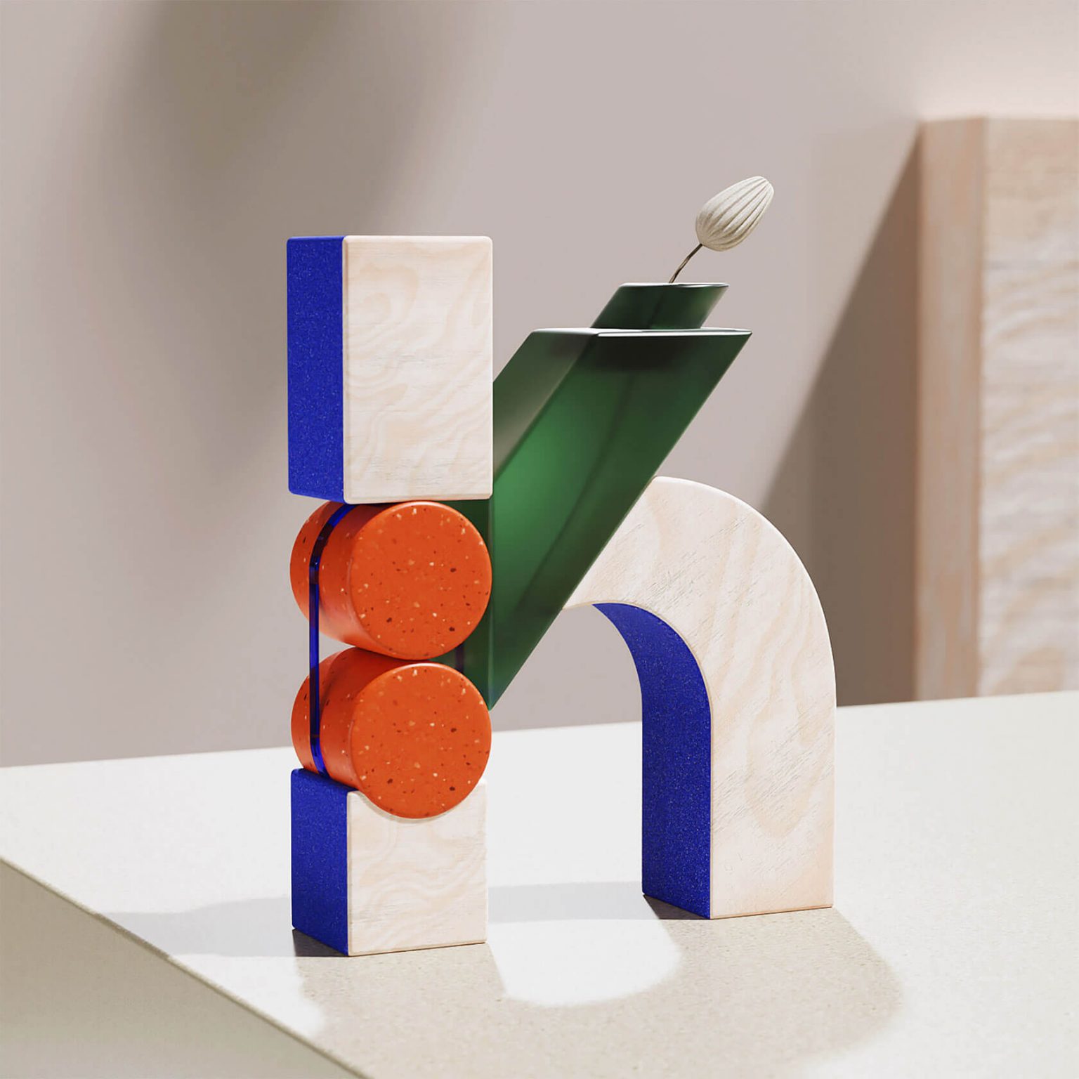 3D Typographic Compositions by Get it Studio | Daily design inspiration ...