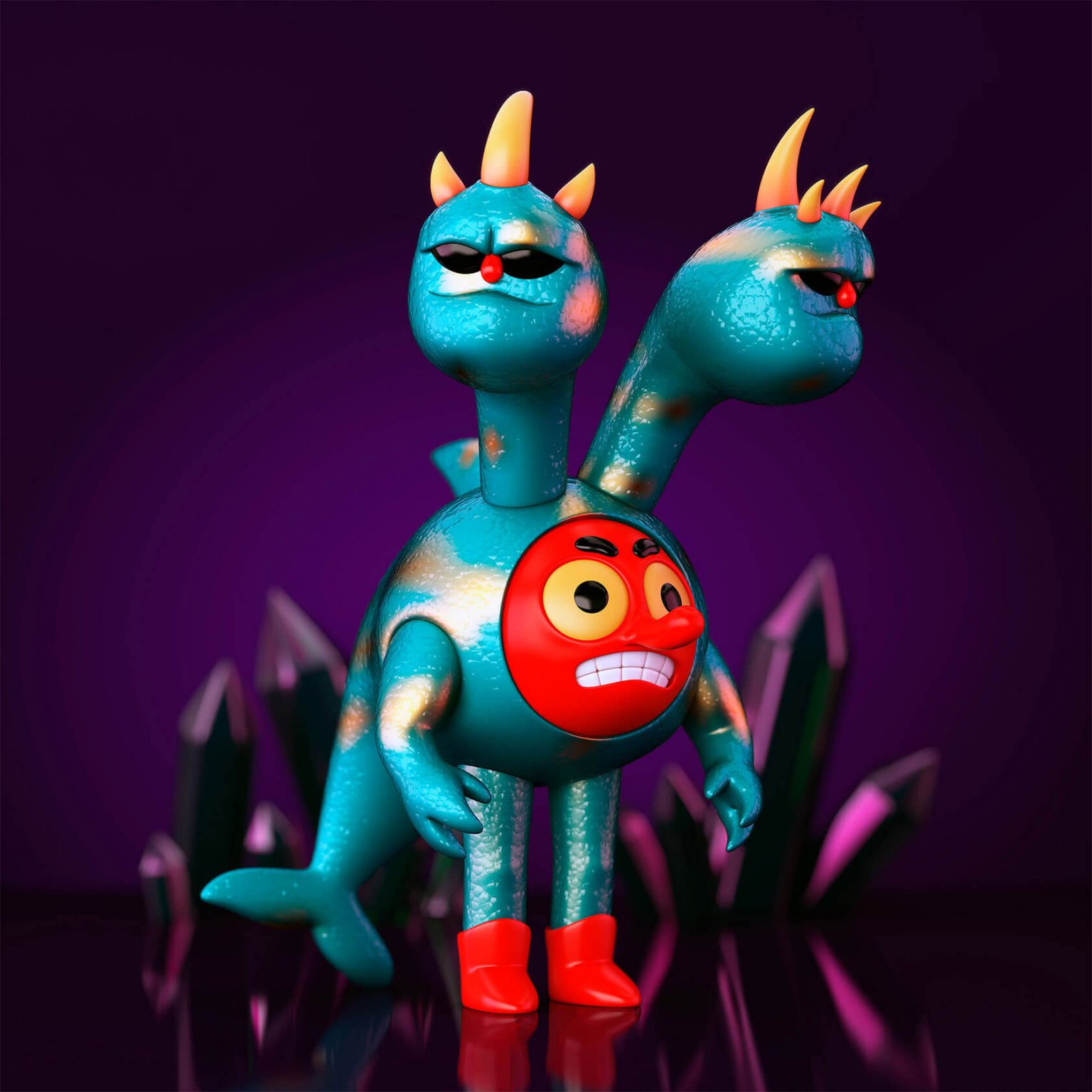 Quirky & Playful 3D Characters by Cesc Grané | Daily design inspiration ...