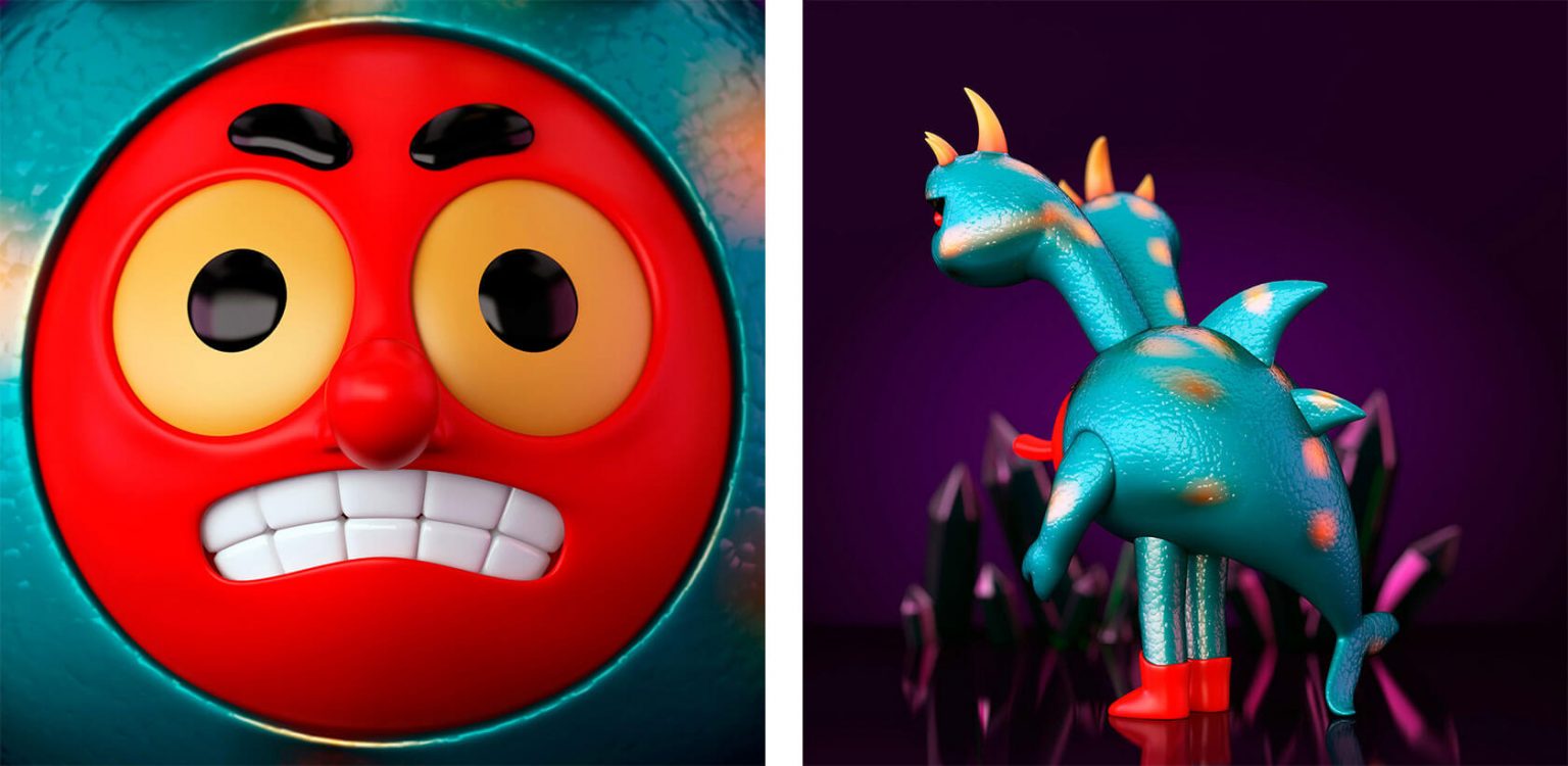 Quirky & Playful 3D Characters by Cesc Grané | Daily design inspiration ...