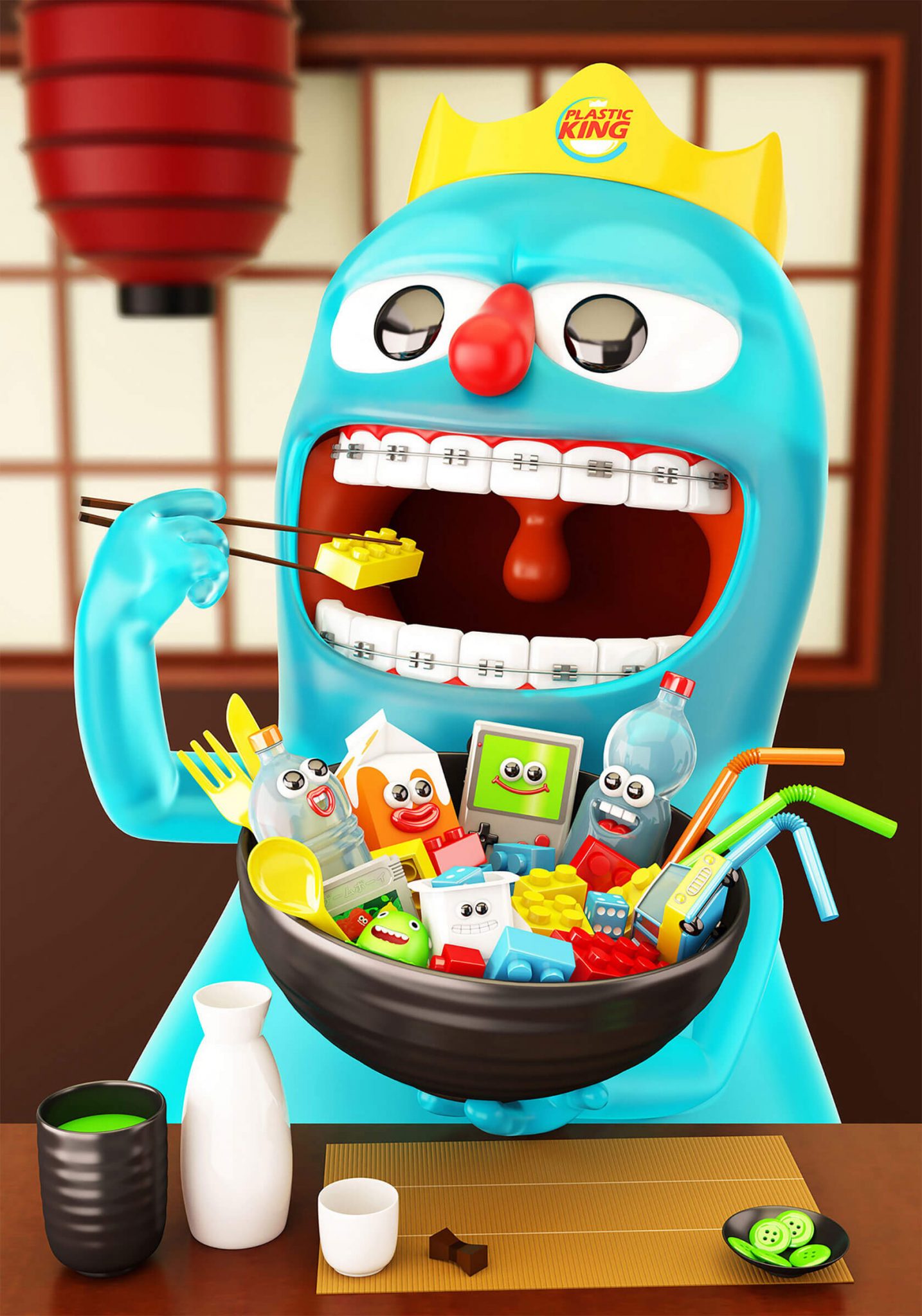 Quirky & Playful 3D Characters by Cesc Grané | Daily design inspiration ...