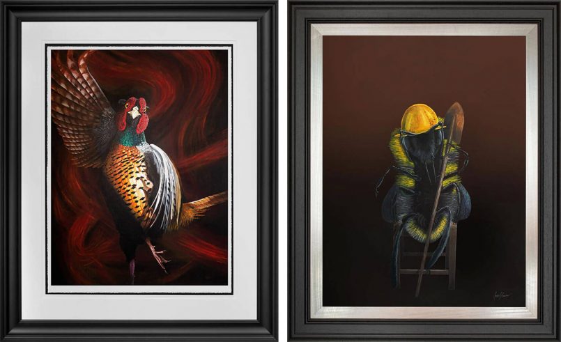 Adorable Animal Paintings by Angus Gardner | Daily design inspiration ...