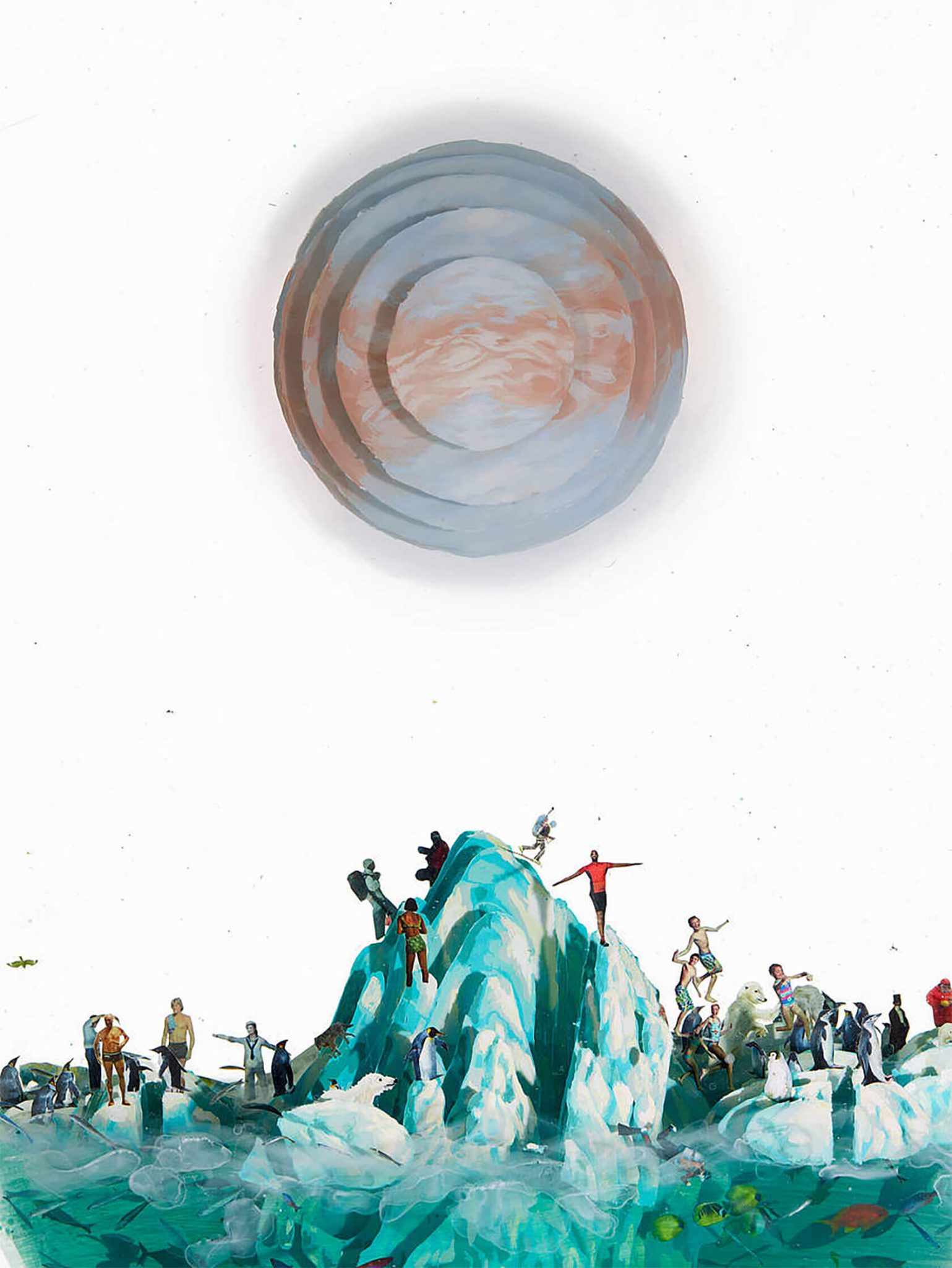 Psychogeographies: Sculptural Glass Collages by Dustin Yellin | Daily ...