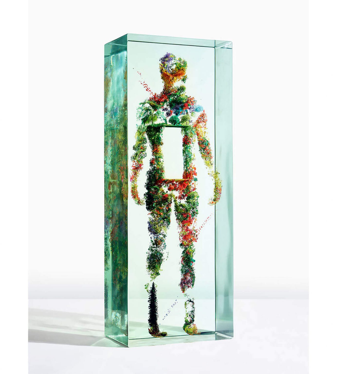 Psychogeographies: Sculptural Glass Collages by Dustin Yellin | Daily ...