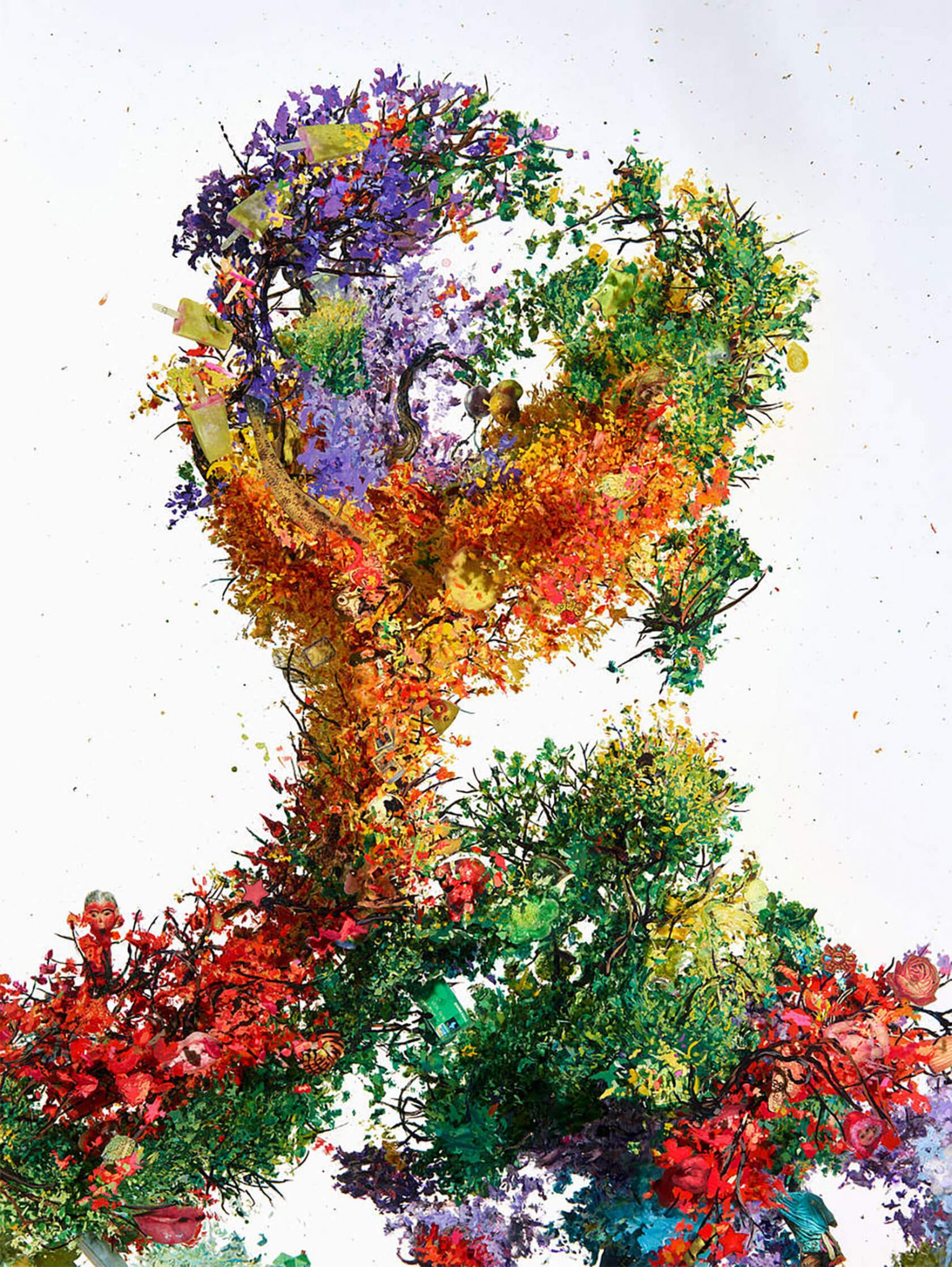 Psychogeographies: Sculptural Glass Collages by Dustin Yellin | Daily ...