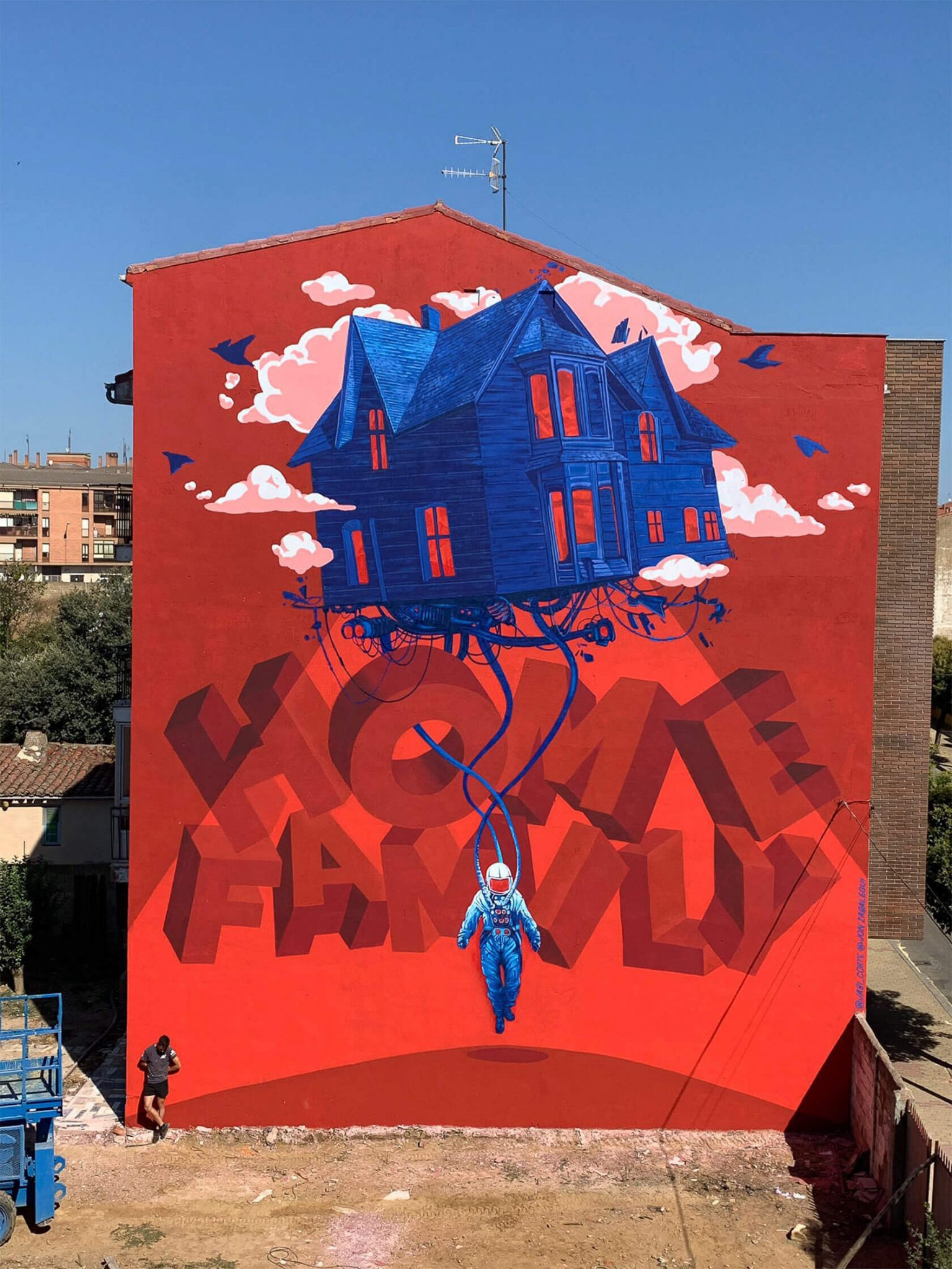 Typographic Murals & Street Art by Jon Zabalegui | Daily design inspiration for creatives ...