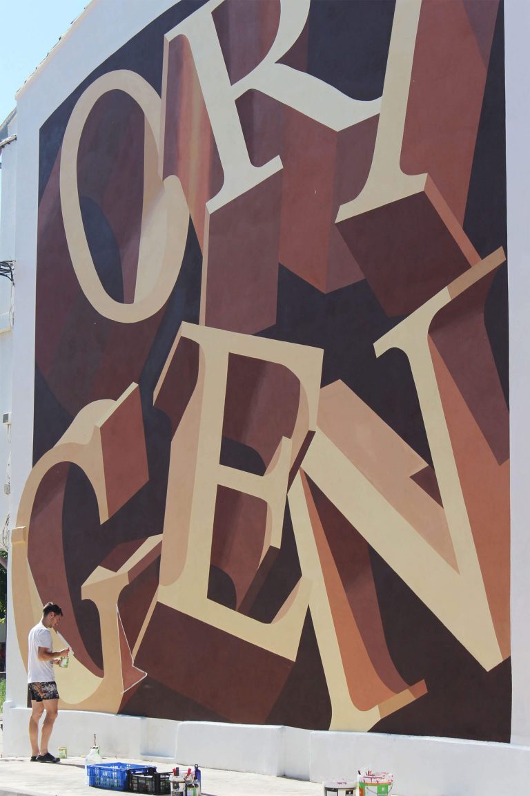 Typographic Murals & Street Art by Jon Zabalegui | Daily design ...