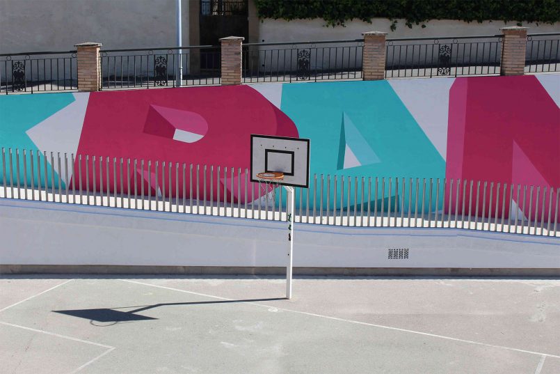 Typographic Murals & Street Art by Jon Zabalegui | Daily design ...