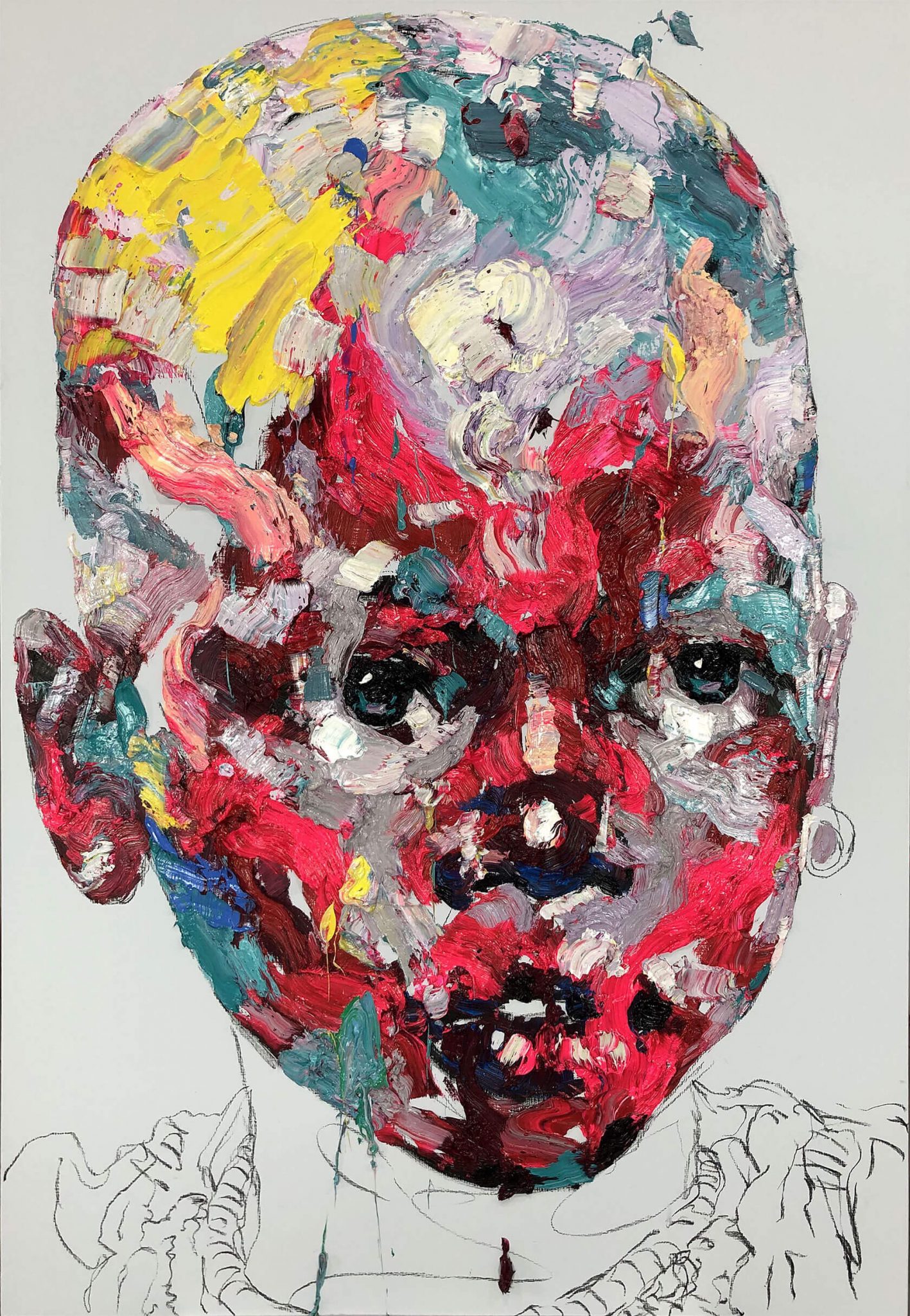 Expressive Portrait Paintings by KwangHo Shin | Daily design ...