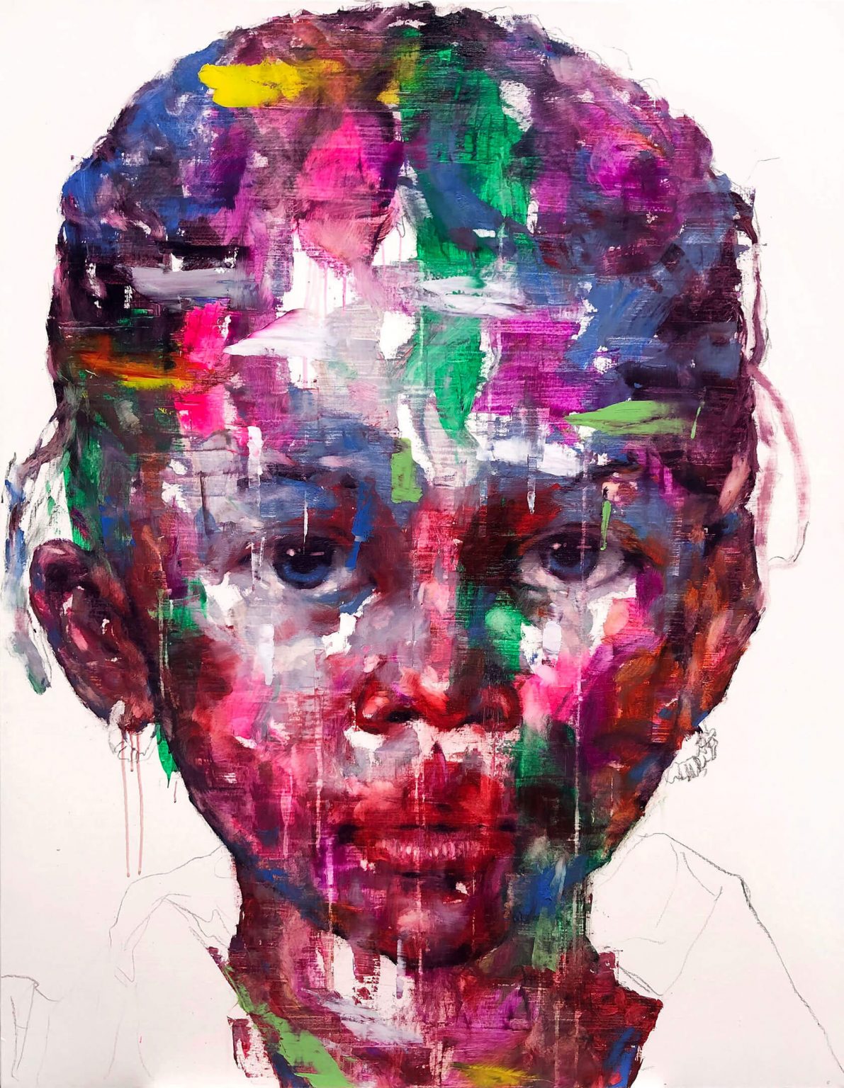 Expressive Portrait Paintings by KwangHo Shin | Daily design ...