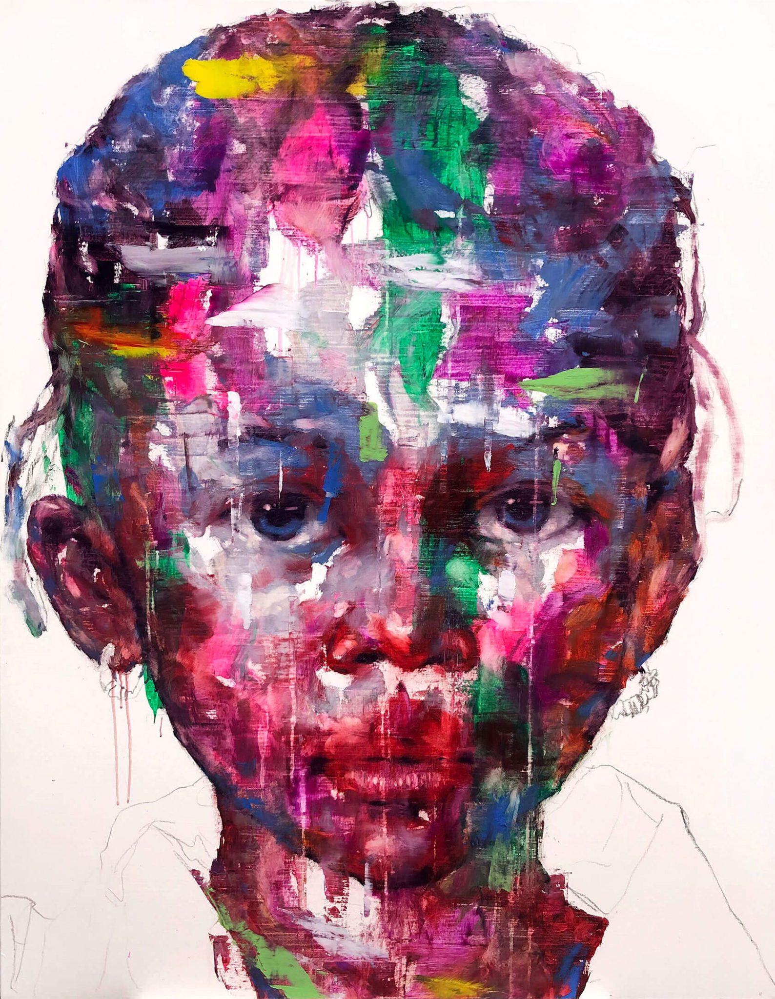 Expressive Portrait Paintings by KwangHo Shin | Daily design ...