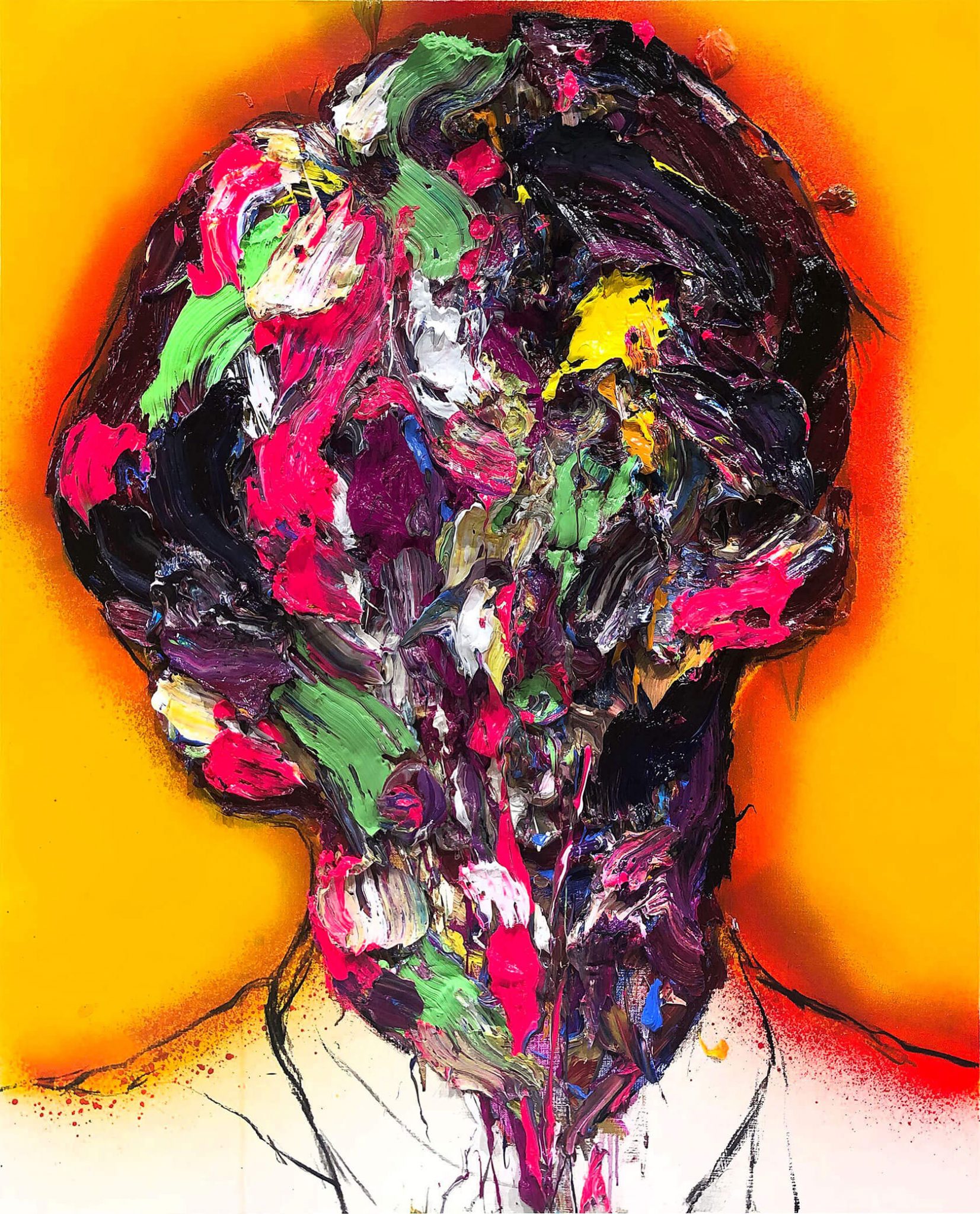 Expressive Portrait Paintings by KwangHo Shin | Daily design ...